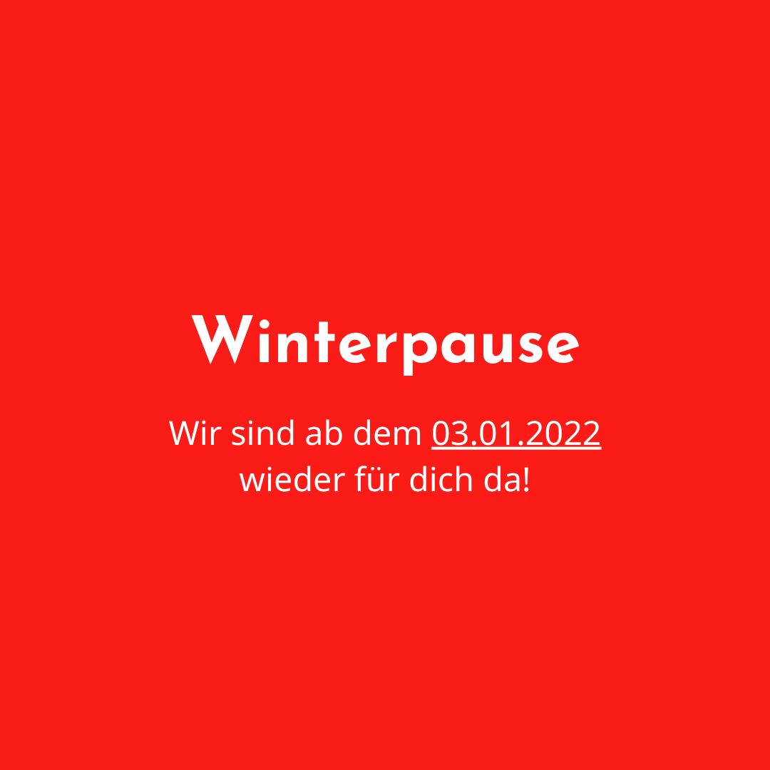 Wir machen eine kurze Winterpause! - ANsWERK